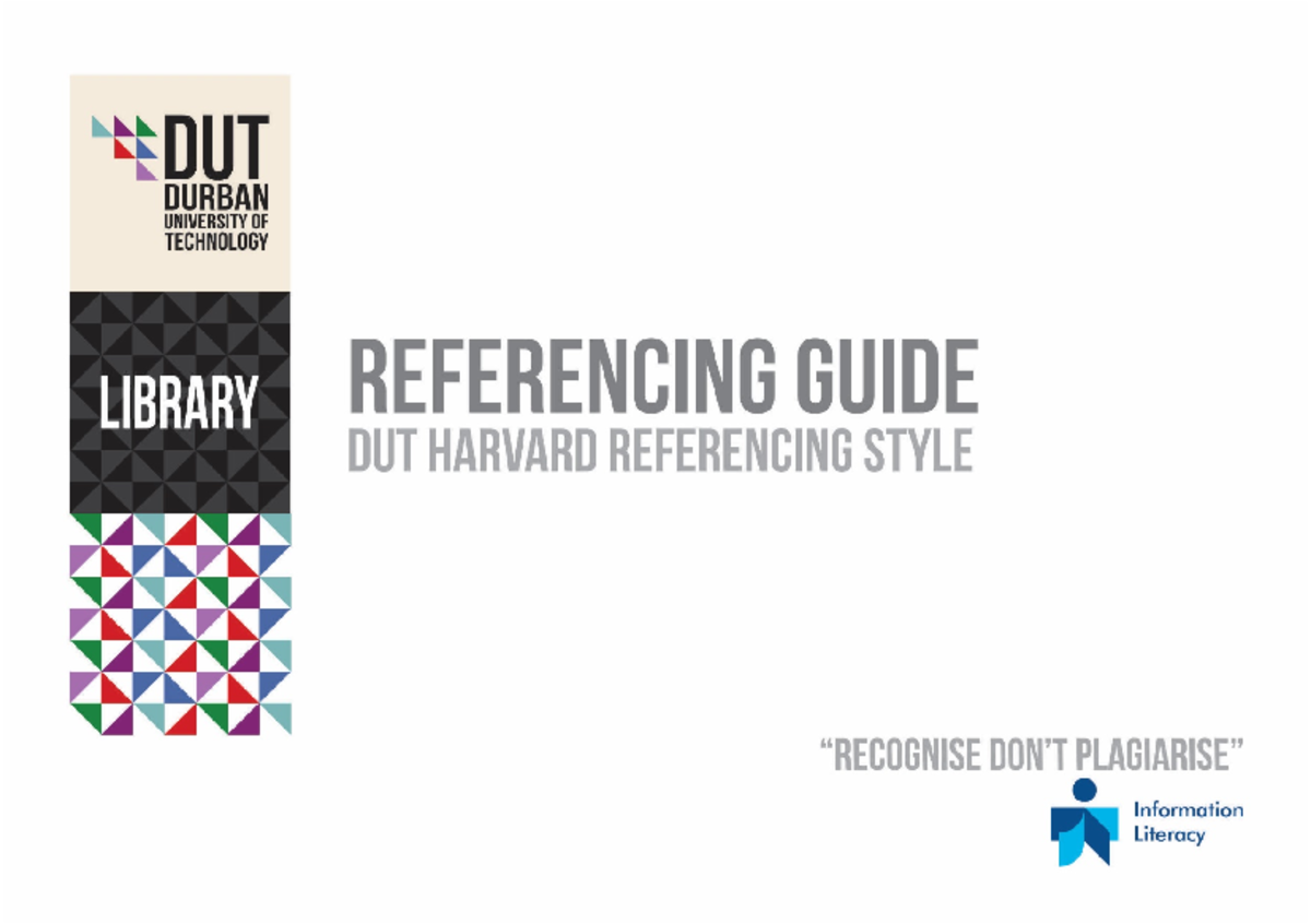 Referencing-Guide - Referencing Guide - Acknowledgements This guide was ...