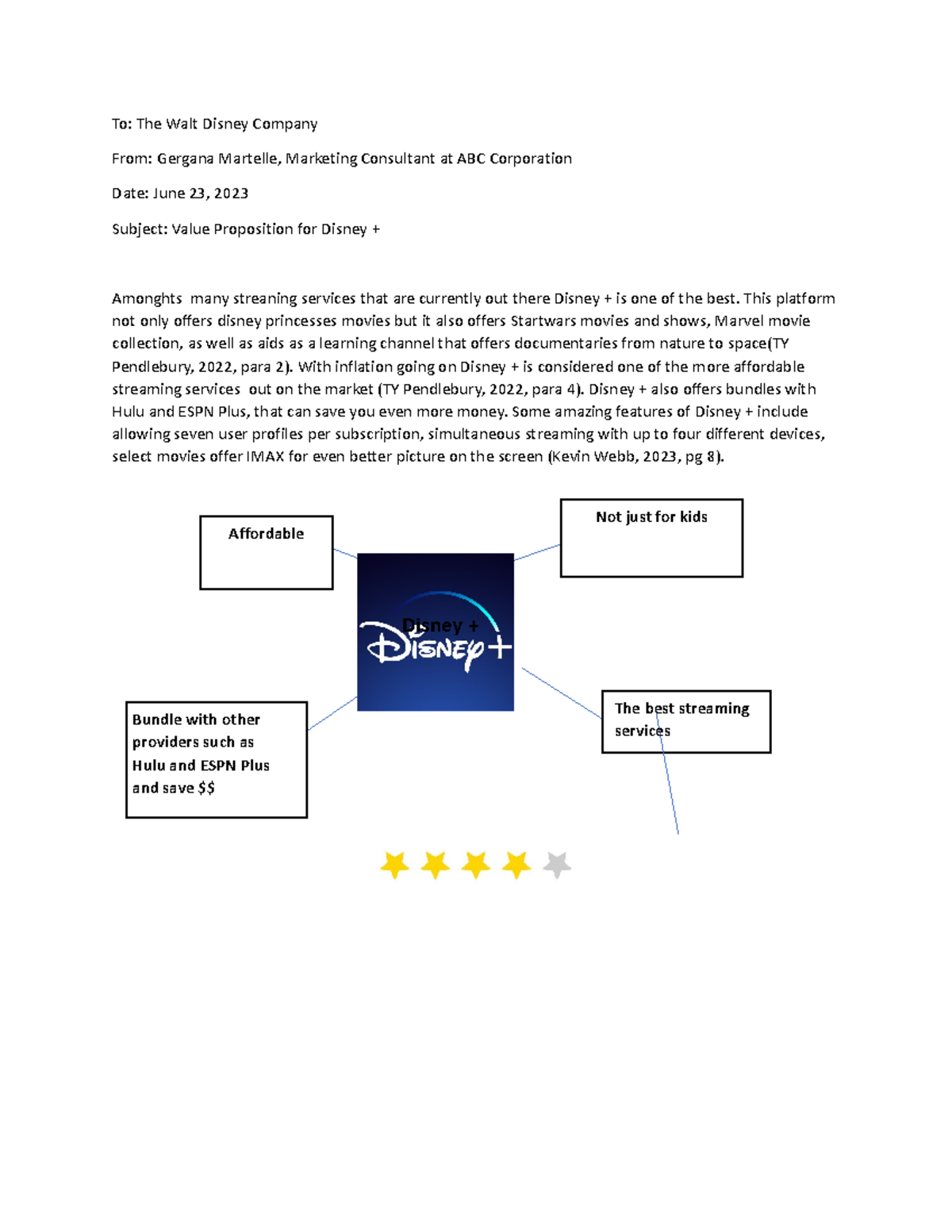 Value Proposition - Discussion - BMGT 110 - UMGC - Studocu