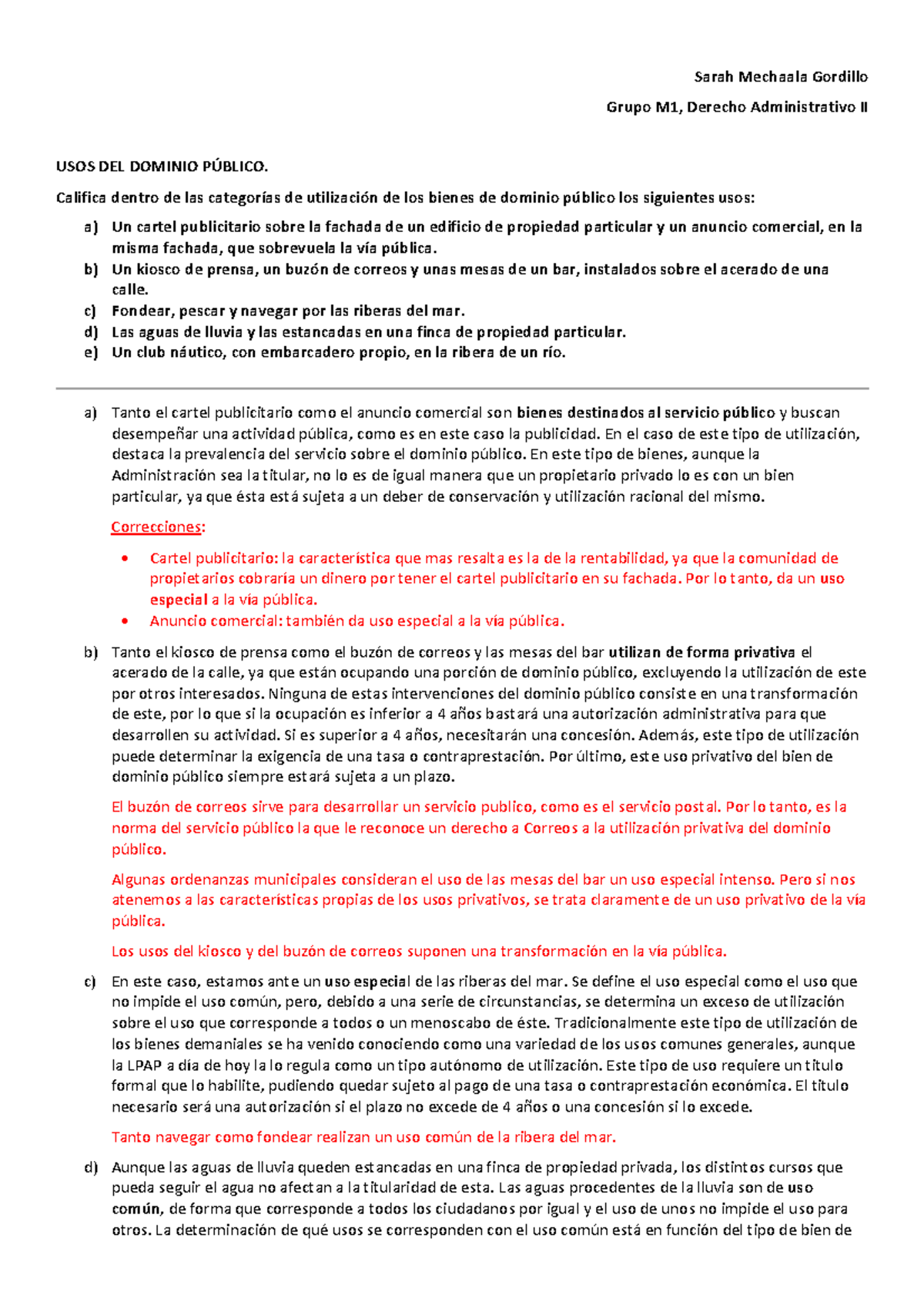 CASO PRÁCTICO 5 CORREGIDO - Warning: TT: undefined function: 32 Sarah Mechaala Gordillo Grupo M1 ...