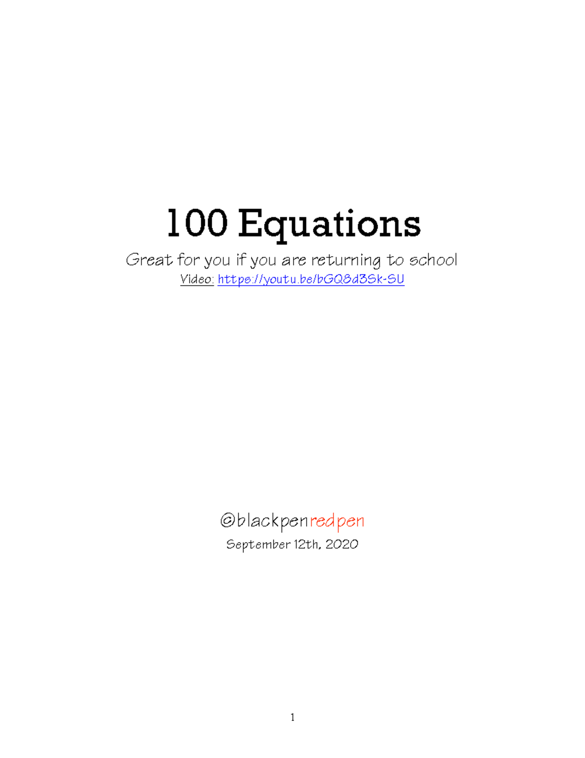 100 Ecuatii algebrice - math - 100 Equations Great for you if you are ...