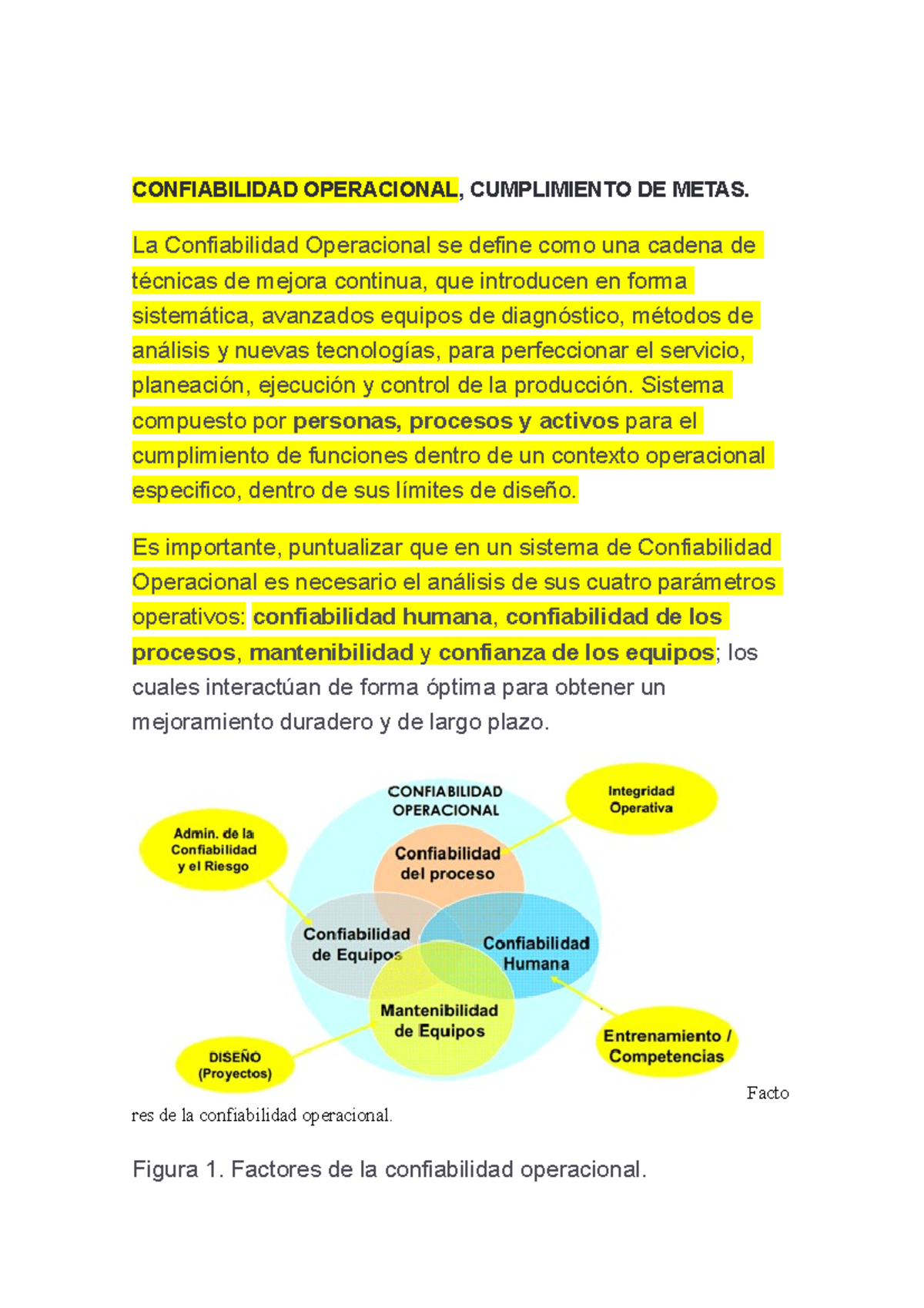 2 Confiabilidad Operacional + conceptos - CONFIABILIDAD OPERACIONAL ...