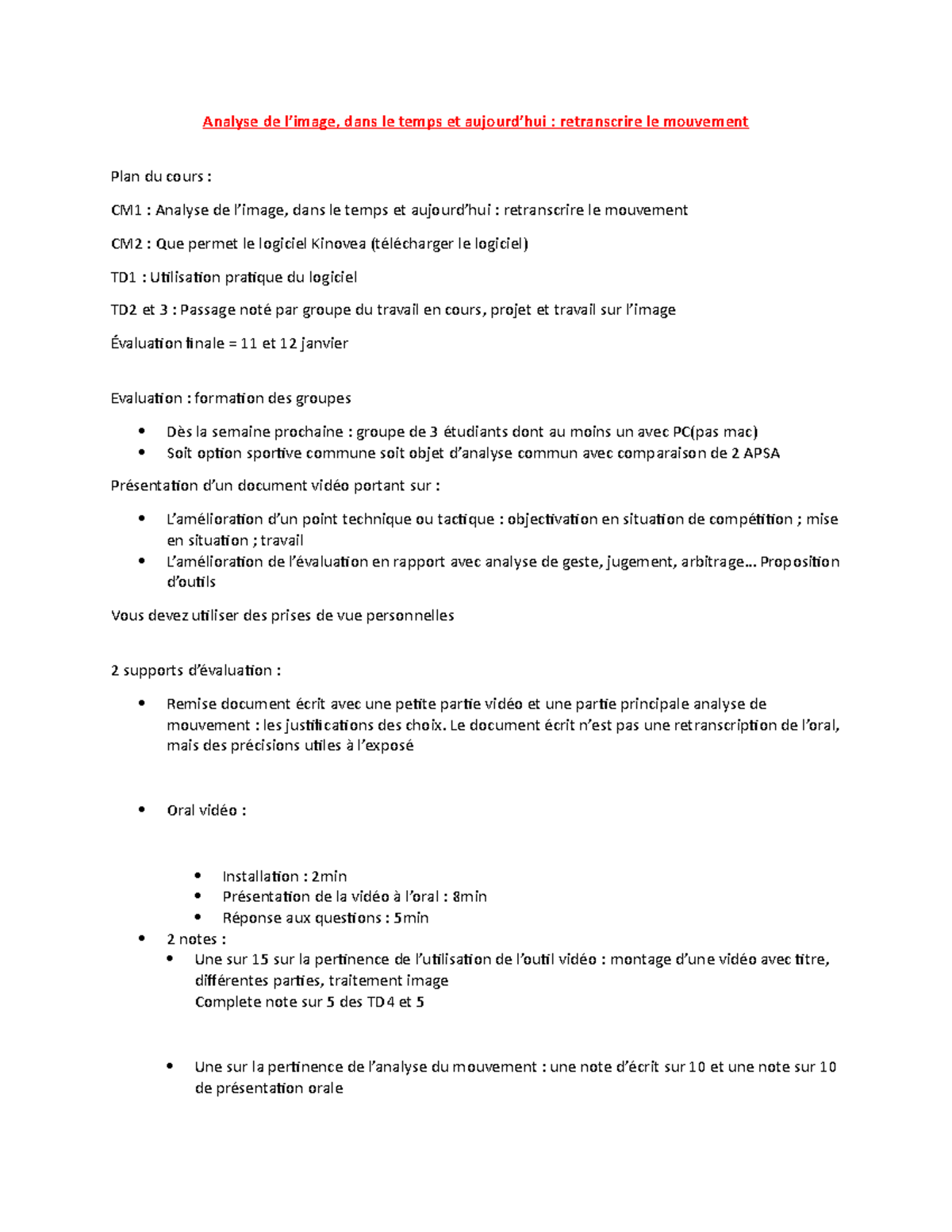 Geste sportif - cours - Analyse de l’image, dans le temps et aujourd ...