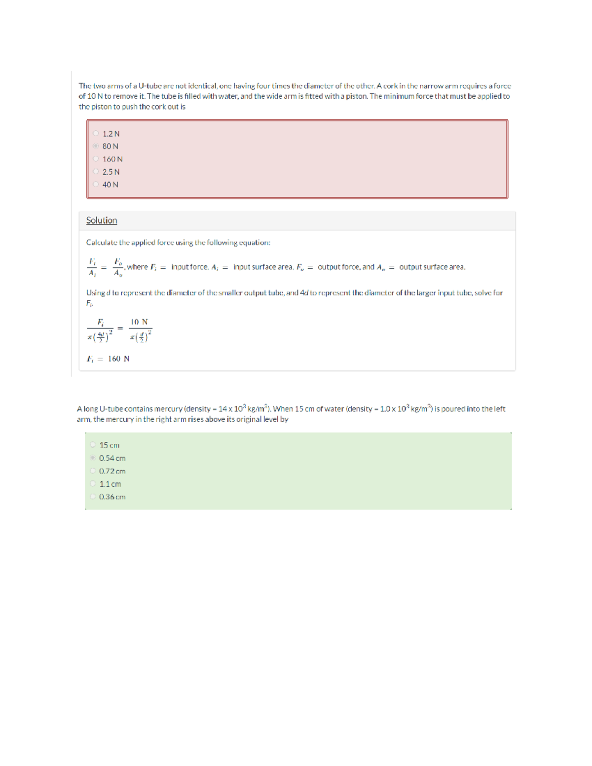 PQ solutions and answers - Physics for Engineering - PQ - Studocu