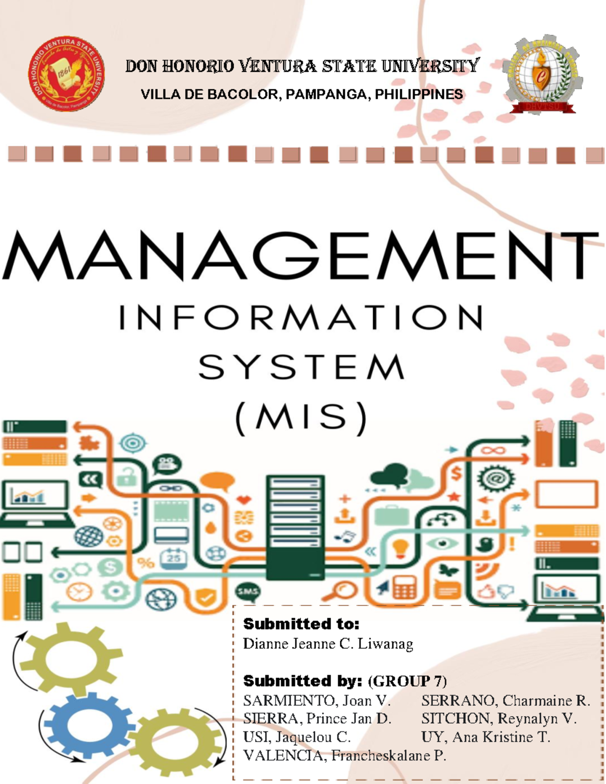Management Information System semi-research - DON HONORIO VENTURA STATE ...