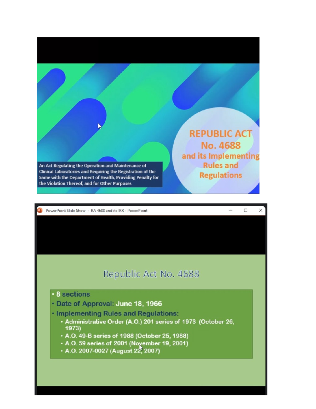 Mt law - noted - Medical Laboratory Science - = - Studocu