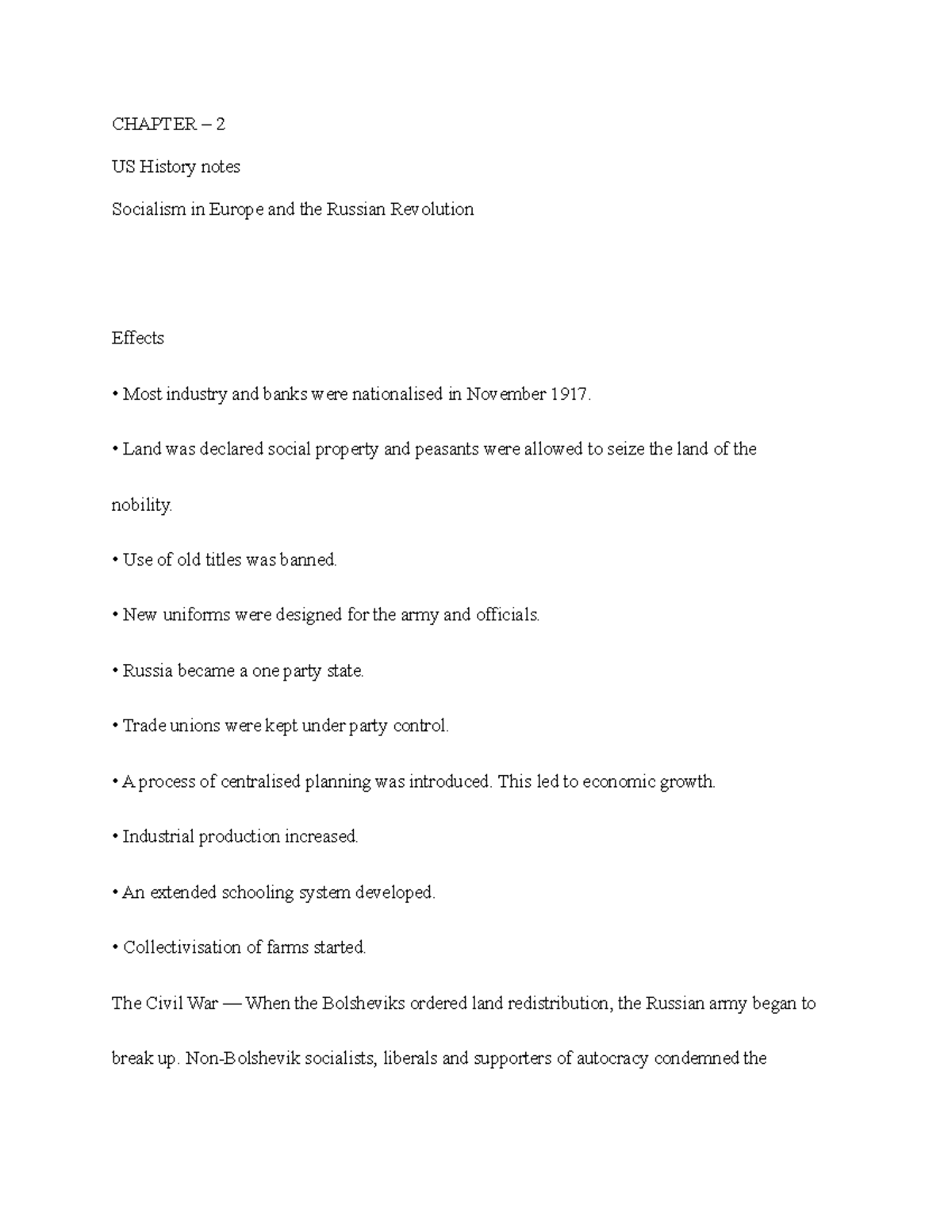 Chapter – 2 US History 5 - Notes - CHAPTER – 2 US History notes ...