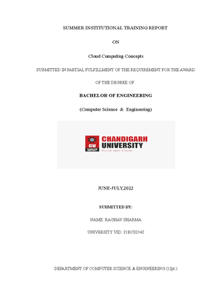 UG-Industrial Training-Report-Format - FORMAT FOR PREPARATION OF UG ...