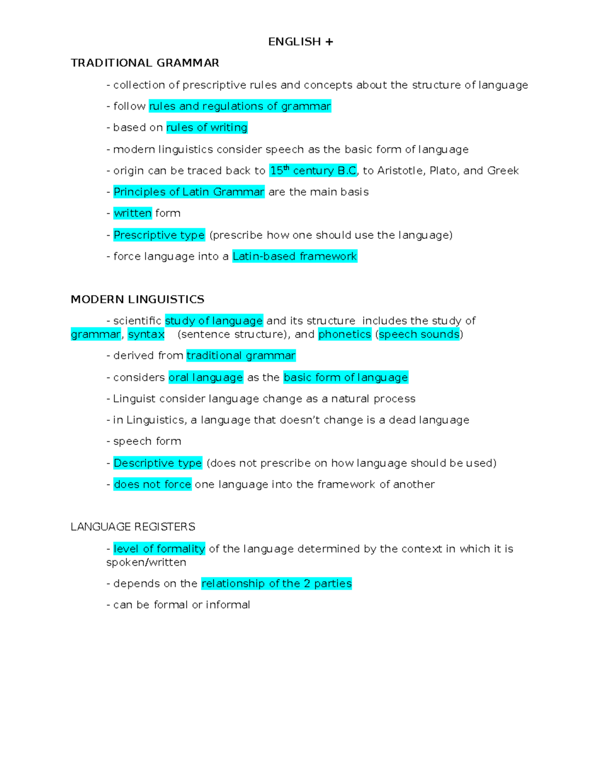 English-reviewer - Noneee - ENGLISH + TRADITIONAL GRAMMAR collection of ...