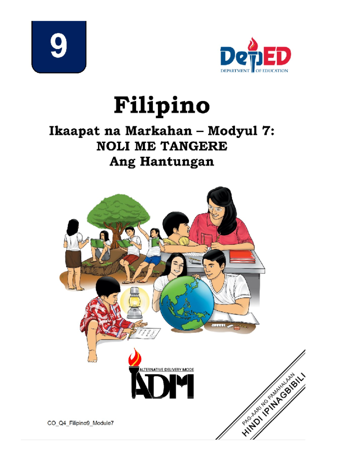 Module 7 - filipino 9 subject - General Education - Studocu