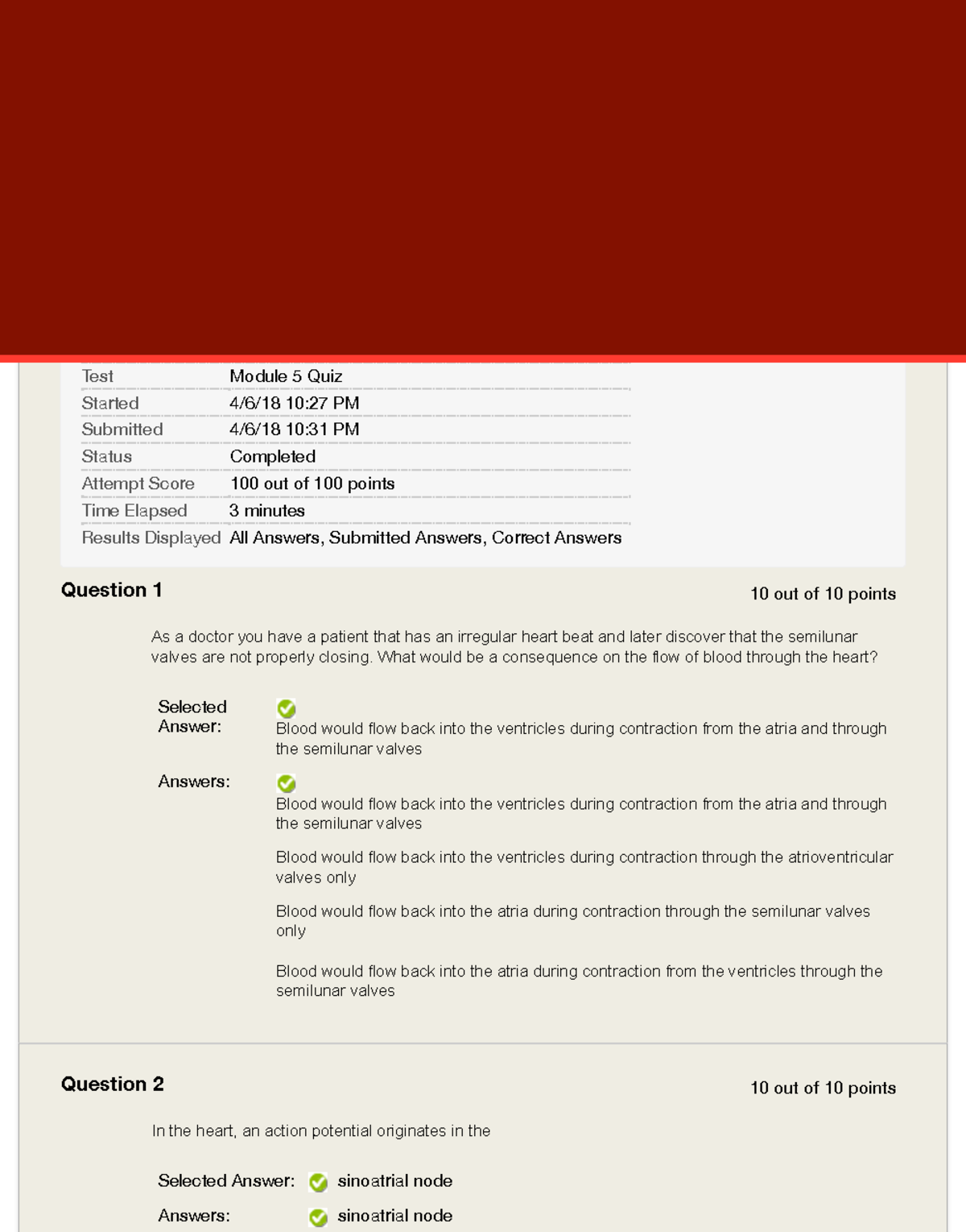 Module-5-quiz - Module 5 - Quiz - Medical H Learning Modules ...