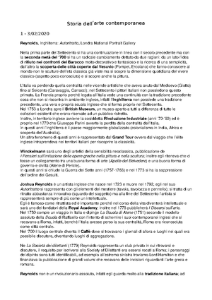 Arte quadri pdf - Riassunto di tutte le opere per esame di storia dell'arte contemporanea con ...