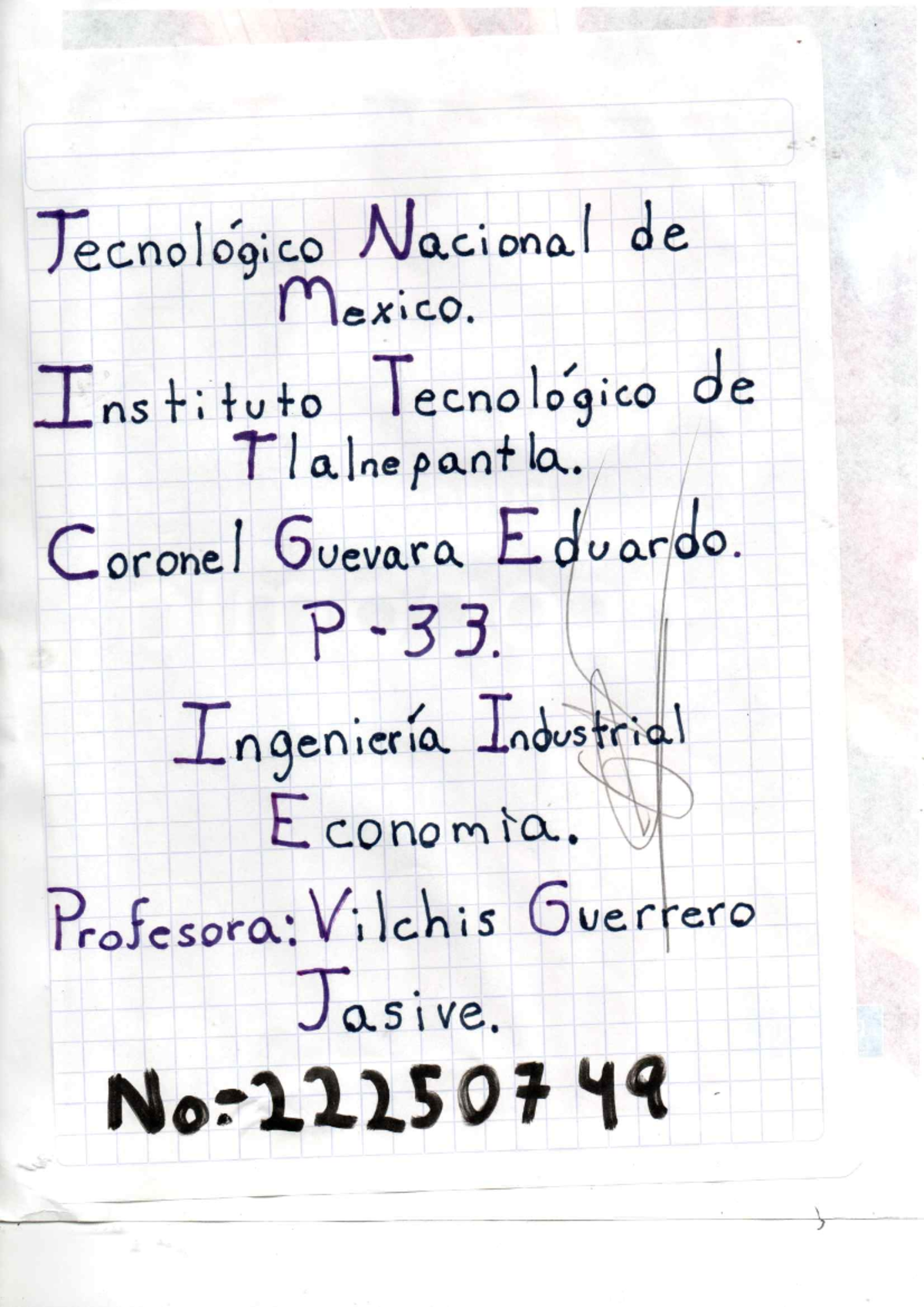 Coronel Guevara Eduardo - Economía - Studocu