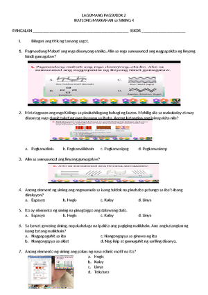 Q1 Health 9 Module 1 - Health Quarter 1 – Module 1: Community and ...