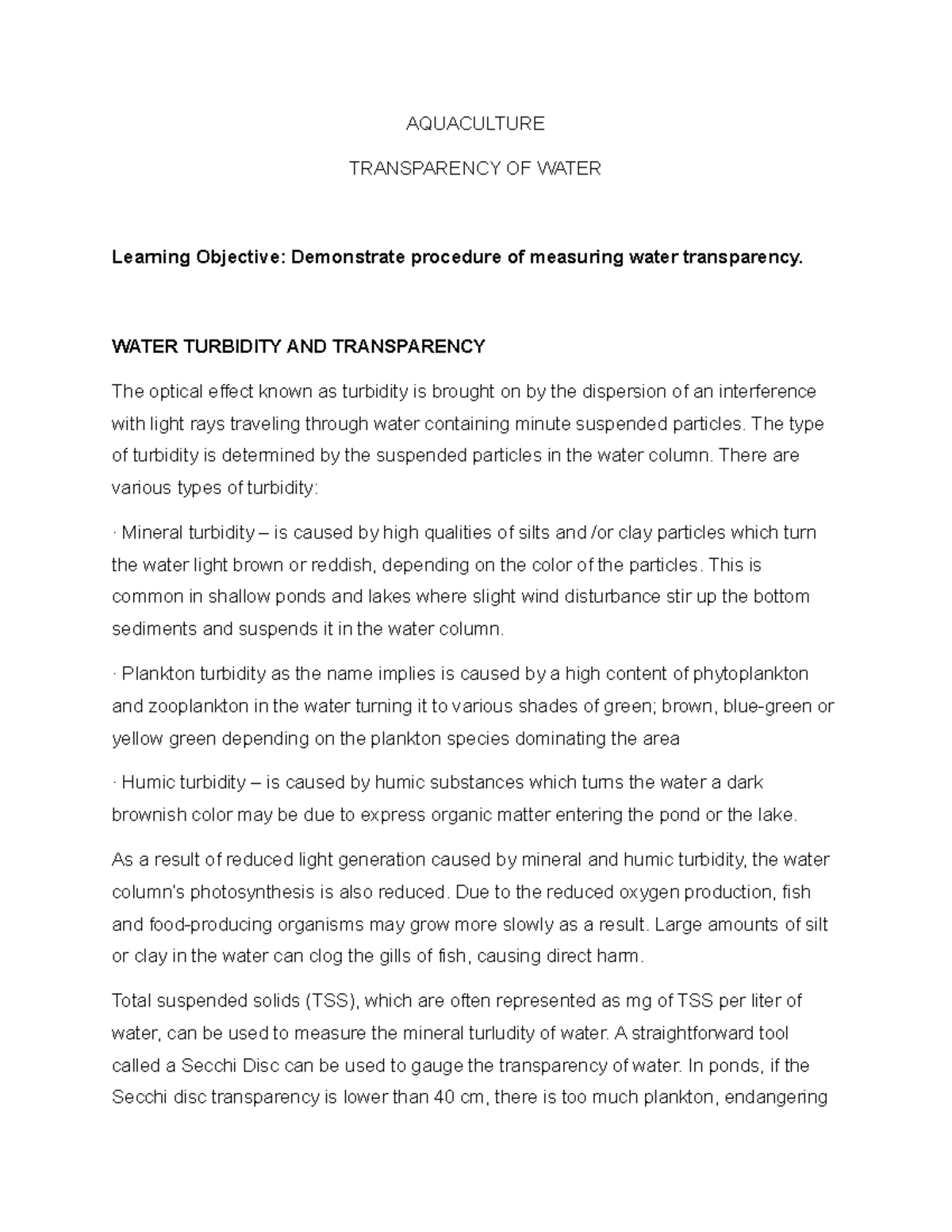 Otakume 9 - Learning Objective: Demonstrate procedure of measuring ...