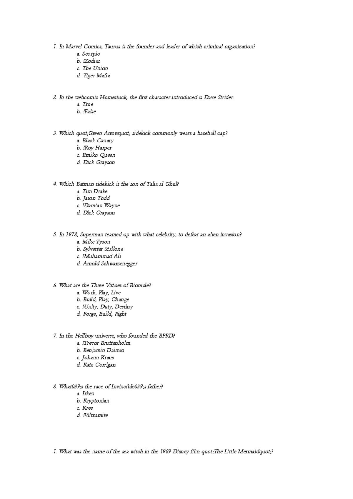 FILM202 Lab Report 7 - jxjxkxoxoxoxo - In Marvel Comics, Taurus is the ...