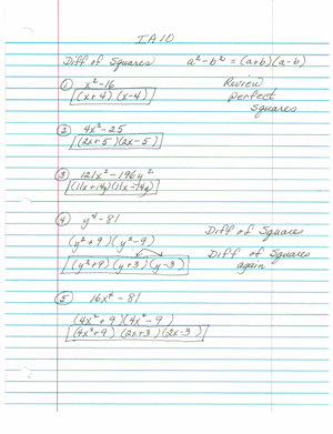 IA7 1 - Notes on how to do the problems along with example problems ...