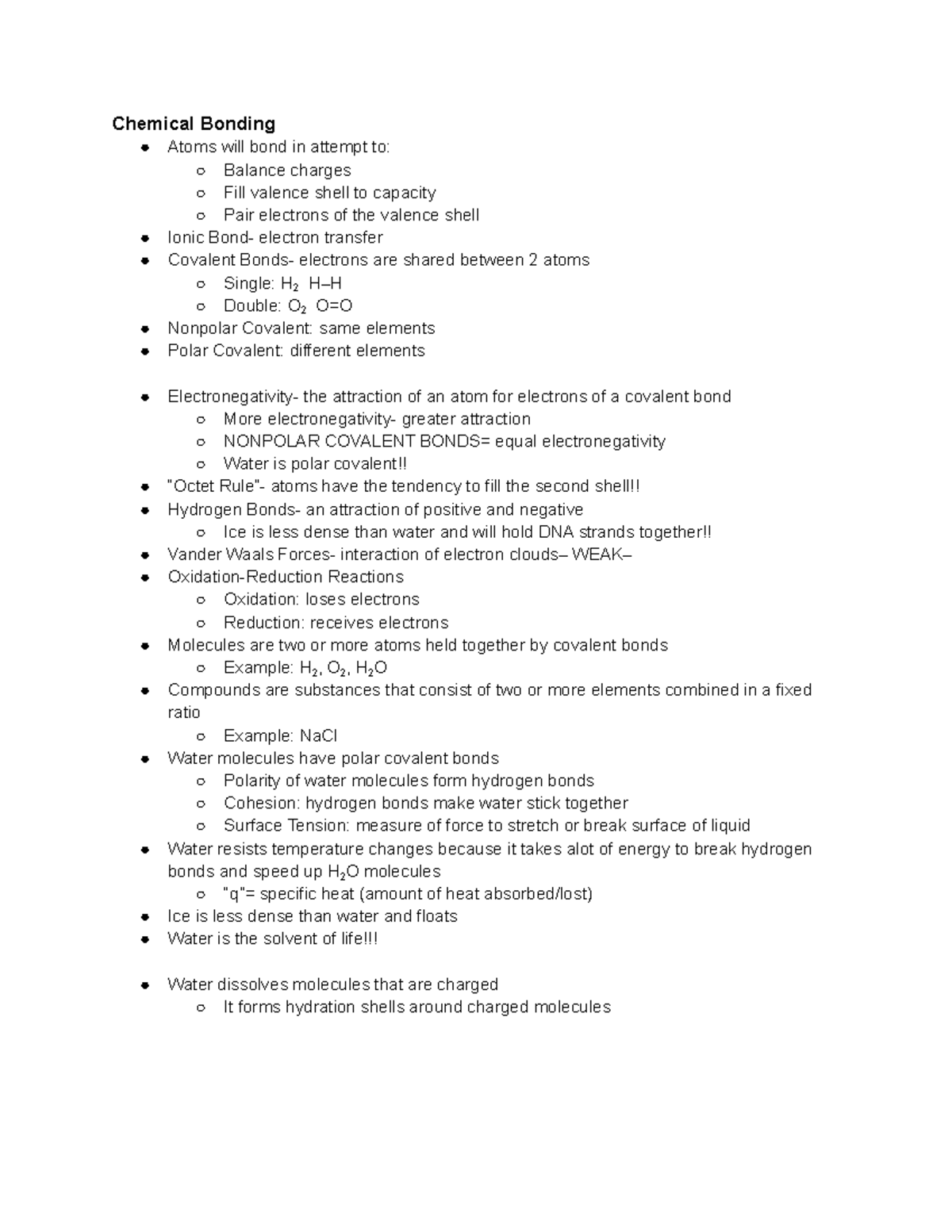 Biological Principles 2 - BSC 1010 - FAU - StuDocu