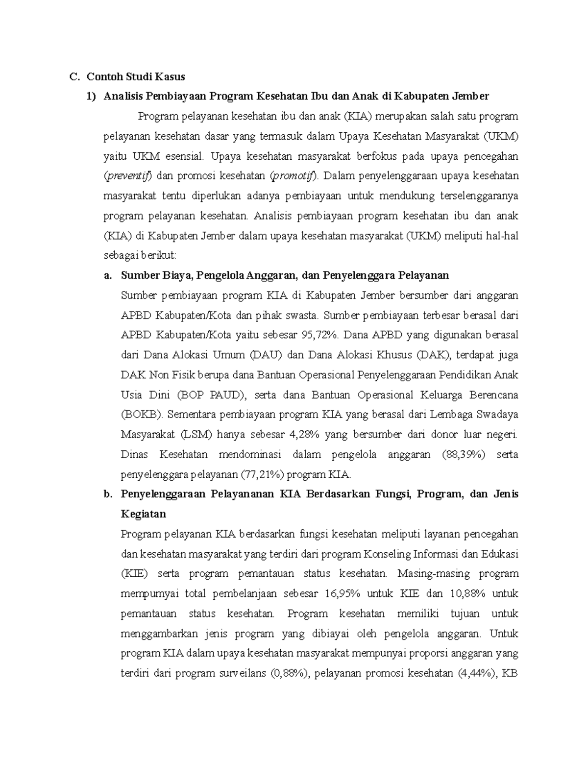 6411421165 Intan Ida Yuliana Contoh Studi Kasus - C. Contoh Studi Kasus ...