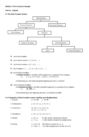Lecture 5 Continuity - LECTURE 5 Continuity Concepts on Continuity of a Function at a Number 1 ...