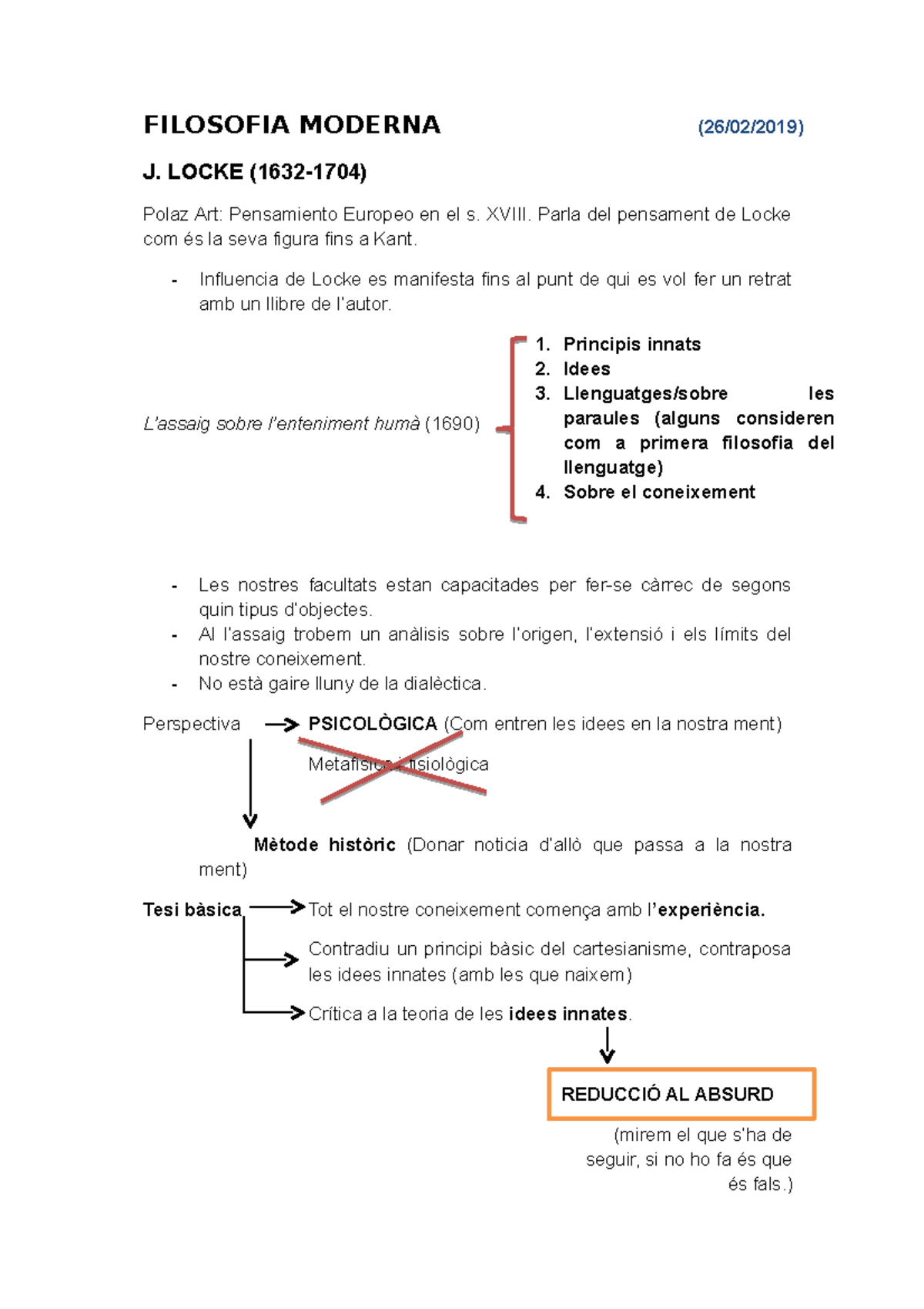 Wuolah-free- Locke - apuntes - FILOSOFIA MODERNA (26/02/2019) J. LOCKE ...