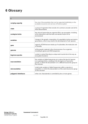 Bioble new - Full unit 3 and unit 4 notes for biology. qcaa ...