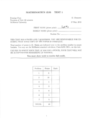 Assignment 2 solutions childsmath - Math 1Ls3 - Studocu