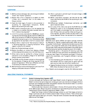 15spl - ACC ACF 2400 Tutorial 6 Suggested Solutions Semester 1 2019 Final - 586 Chapter 15 - Studocu