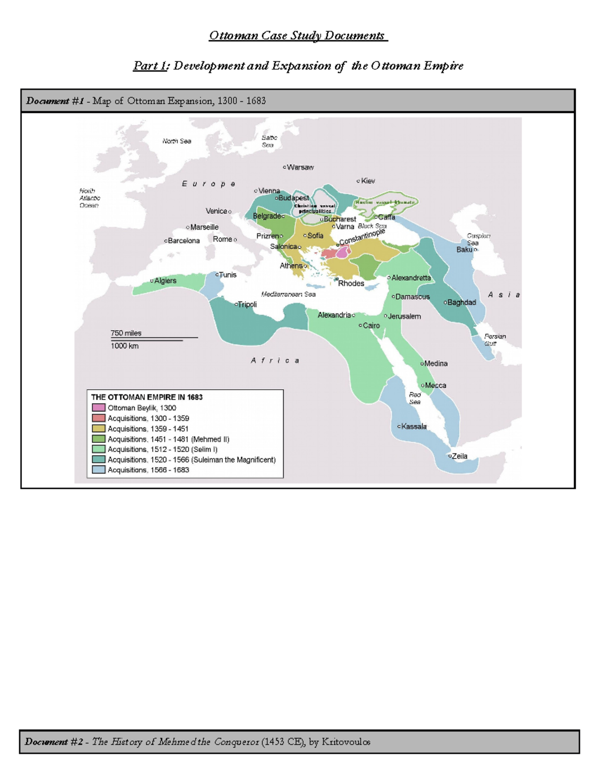 Unit+3 +Ottoman+Empire+Case+Study+(Documents) - Ottoman Case Study ...