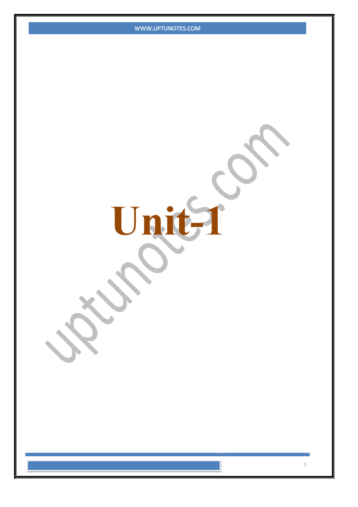 DS-unit-1 - notes - Maths-Iv / Engg. Science Course - Studocu