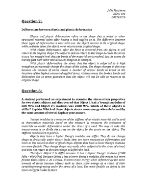 Matlab assignment - 4 - BENG 101 Matlab Assignment – 4 What is ...