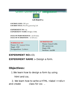 Restaurant Billing System - Green University of Bangladesh Department ...