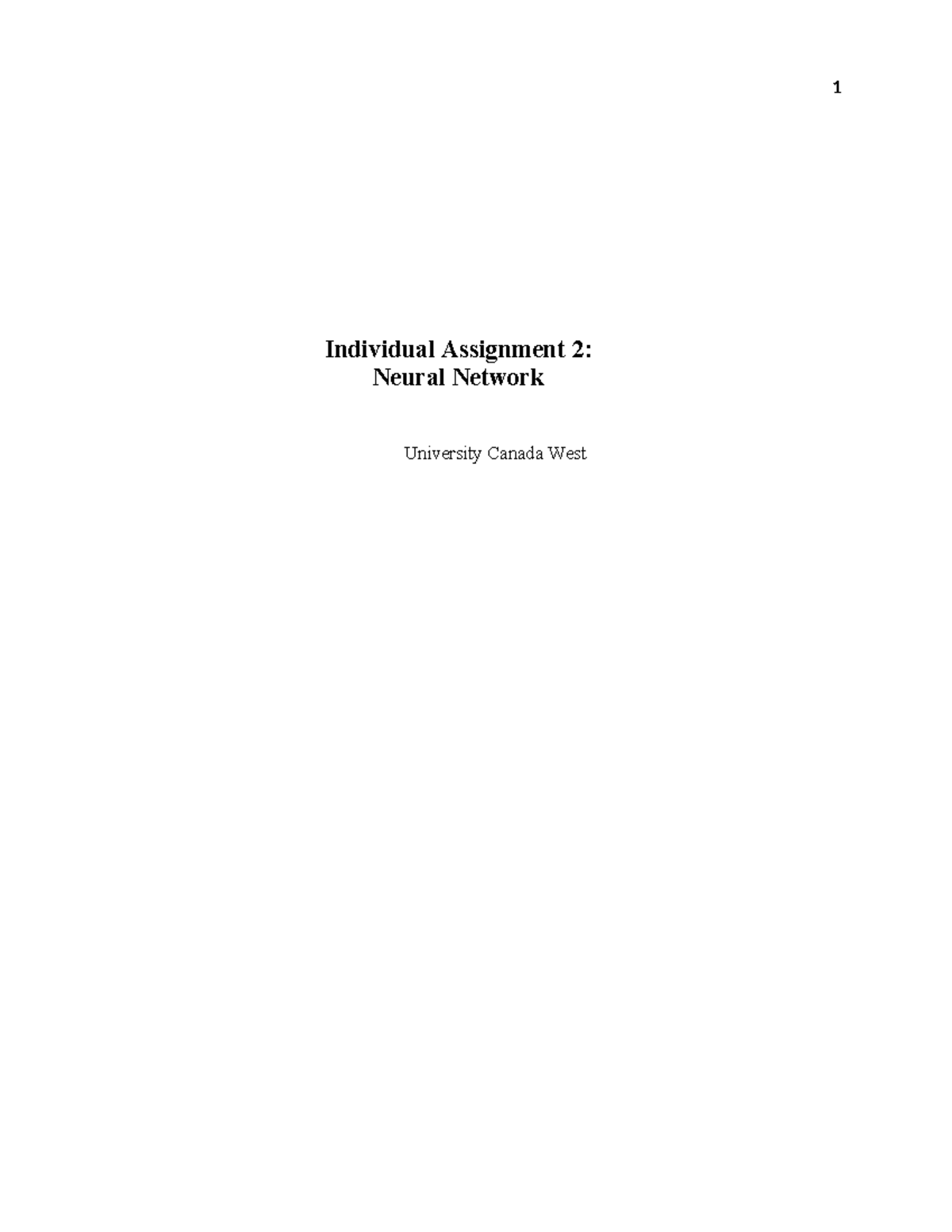 NN - This is a heloing guide for students. - Individual Assignment 2 ...