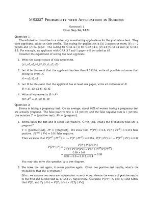 Practice Final Exam - EXAM PP - MS3227 Practice Final Exam Suppose that ...