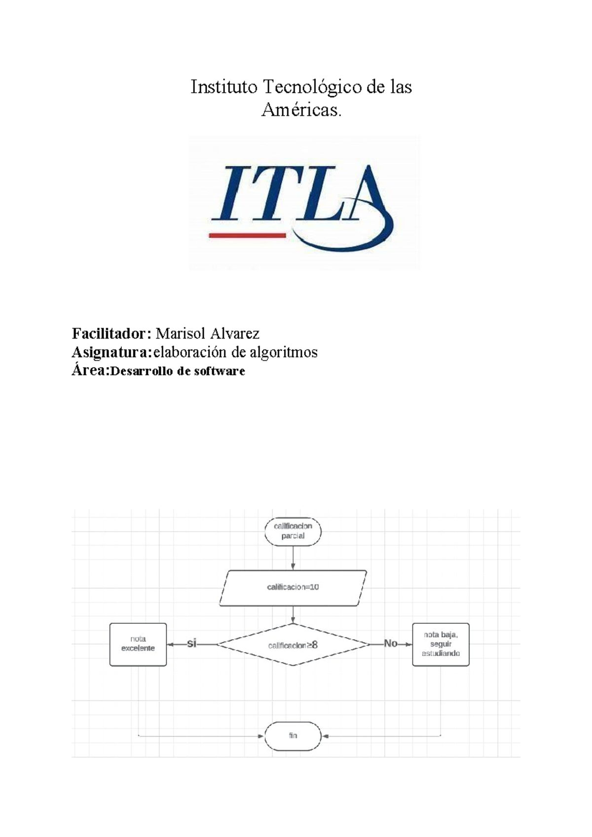 Diagrama n - Introducción A la elaboración de algoritmos - Instituto ...