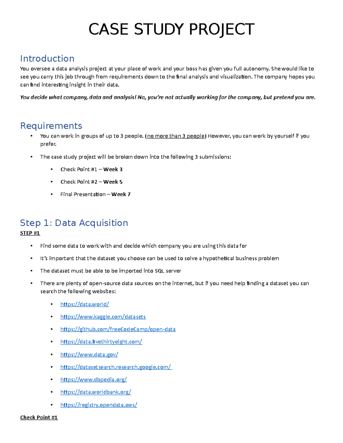 CASE Study Project - INFO-6115 - CASE STUDY PROJECT Introduction You ...