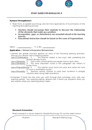 TTP Characteristics of Glocal Teachers - Facilitating Learner Centered ...