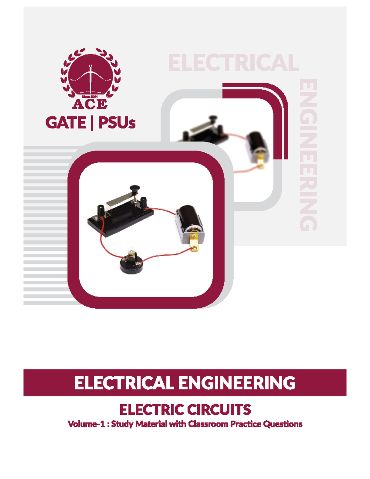 Electric Circuits Author ACE Engineering Academy - Basic Concepts Electric Circuits (Solutions ...