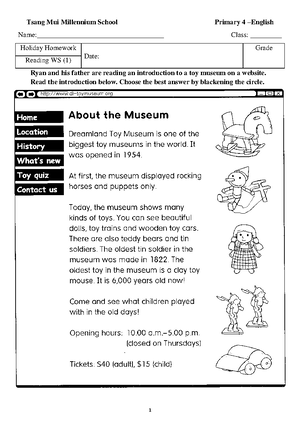 Eng 2 P4 - primary 4 - ((課室 logo) P Electronic Test Paper 2 MY ...