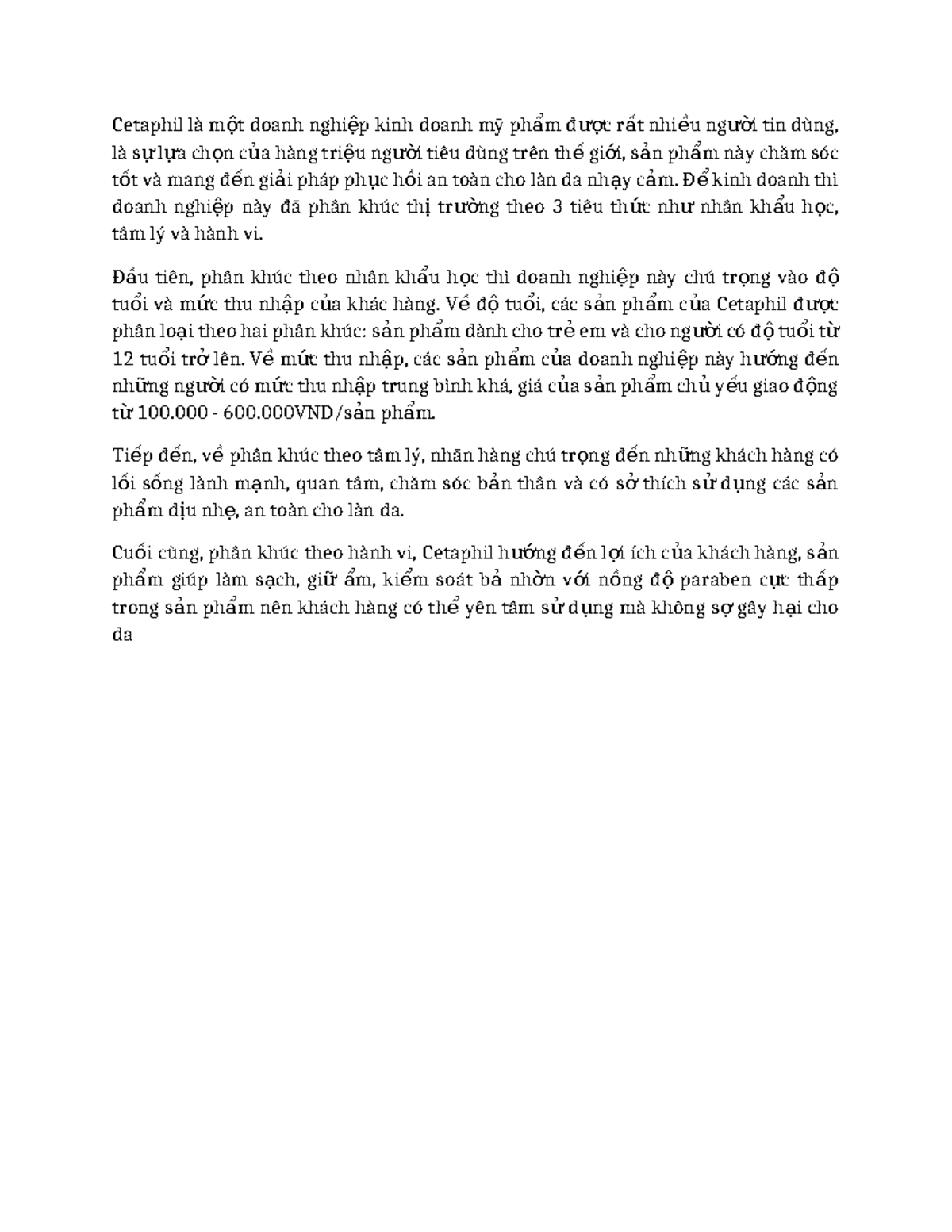 Cetaphil - rjiorej btij tỏek - Cetaphil là m t doanh nghi p kinh doanh mỹ phộ ệ ẩm đ ược r ất ...