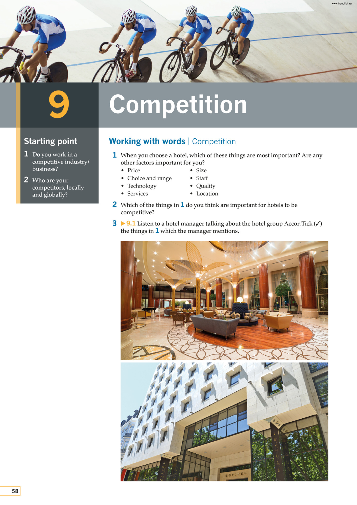Unit 09A - Working with word Competition - 9 Competition Starting point ...