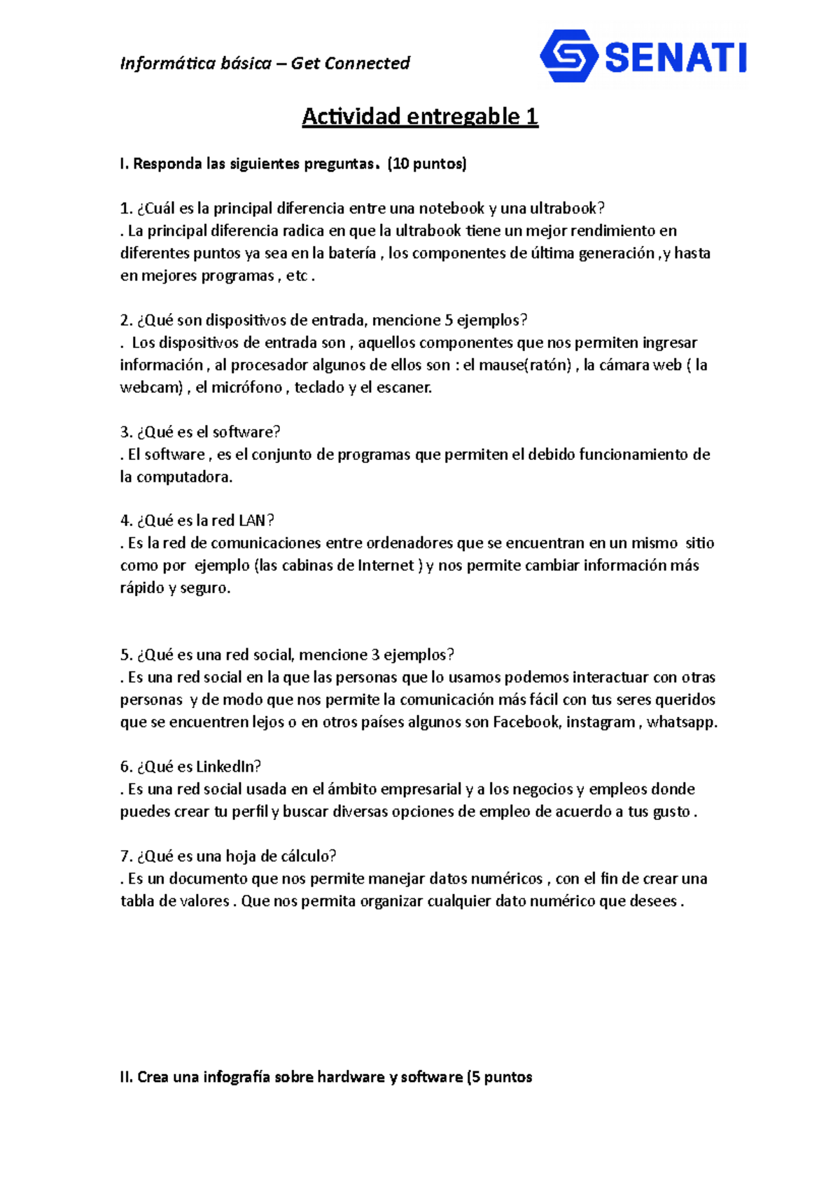 Entregable 1 infromatica senati - SENATI - Studocu