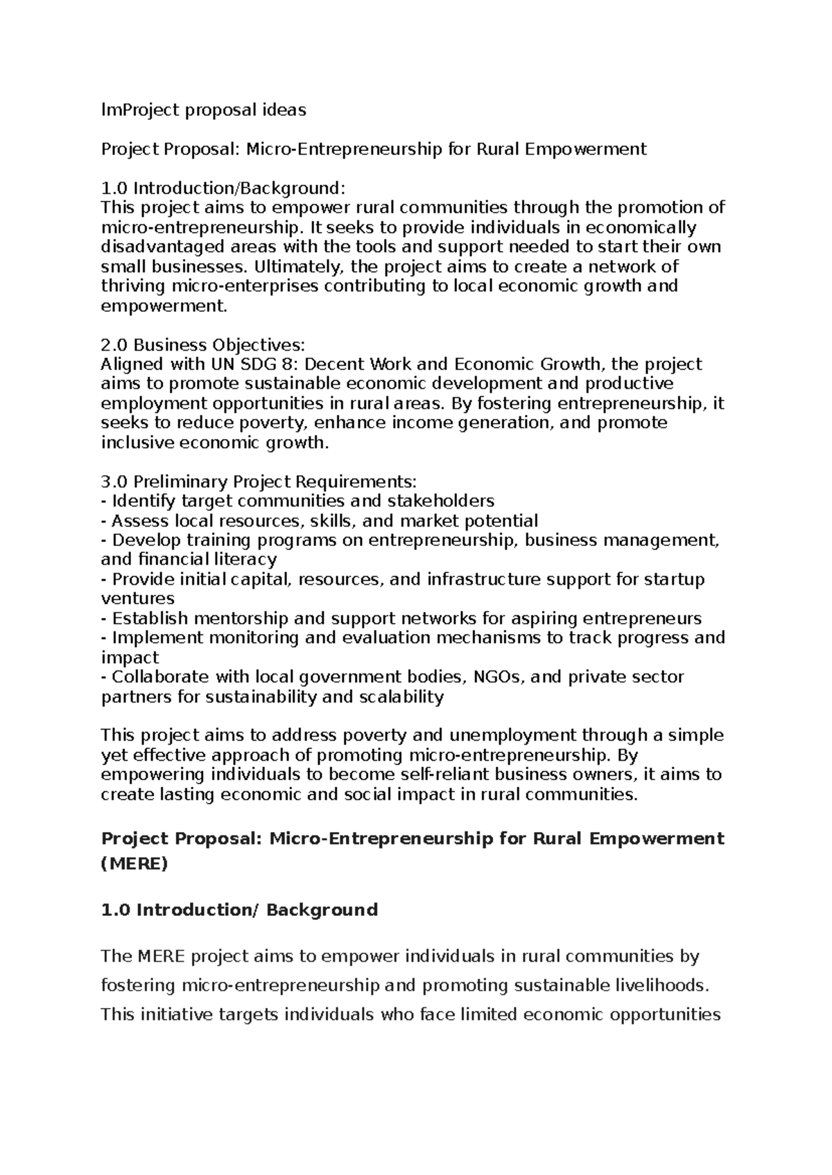 Project proposal ideas - lmProject proposal ideas Project Proposal ...