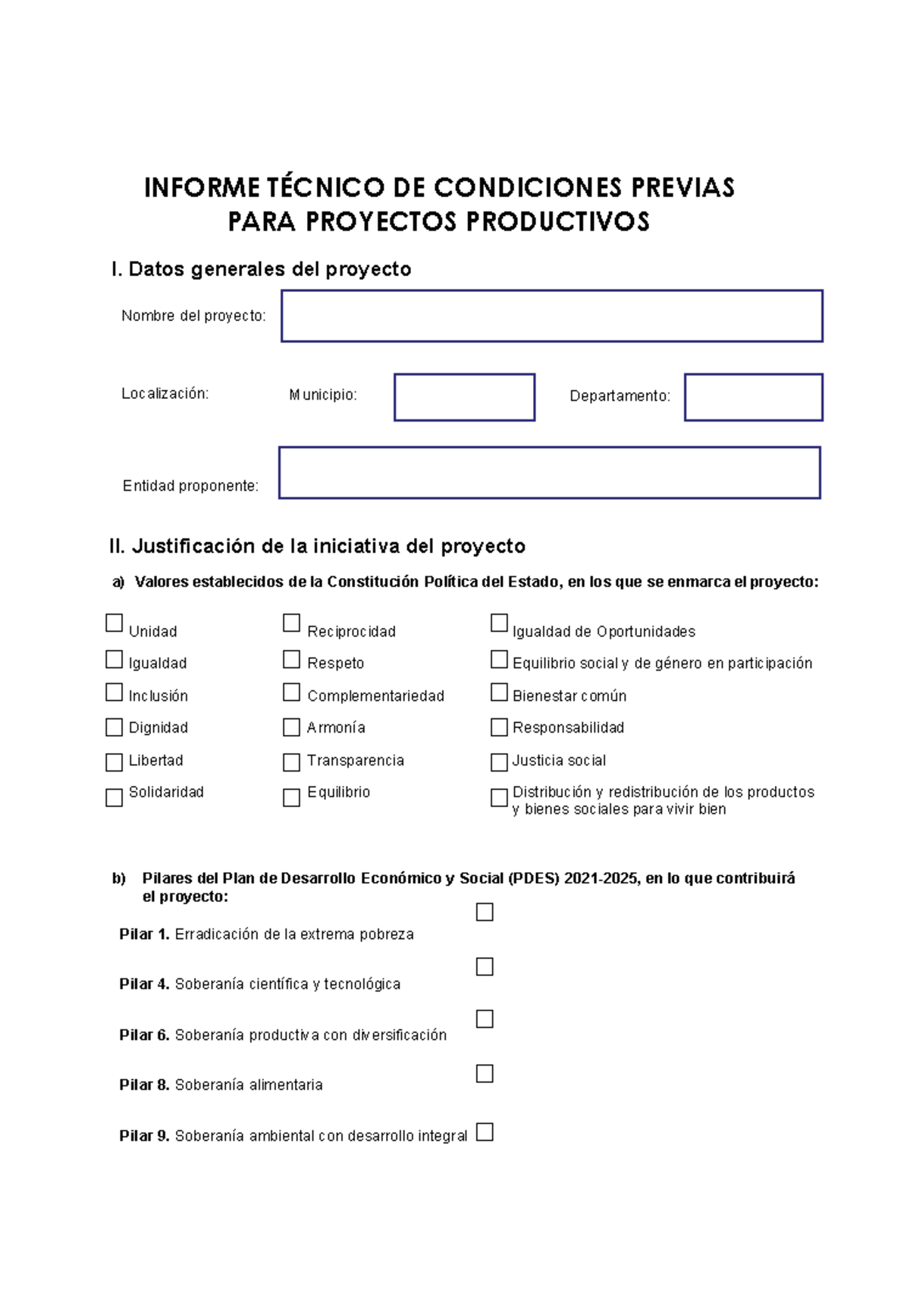 ITCP - ITCP - INFORME TÉCNICO DE CONDICIONES PREVIAS PARA PROYECTOS ...