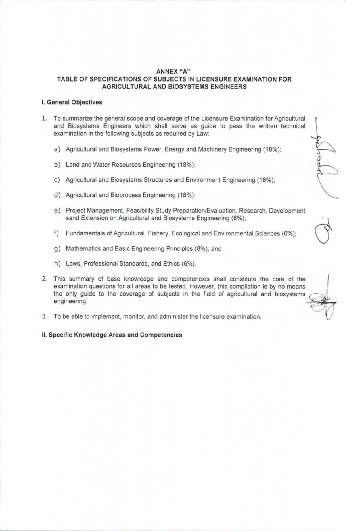 2024 04 Annex A Abele TOS - ANNEX “ A” TABLE OF SPECIFICATIONS OF ...