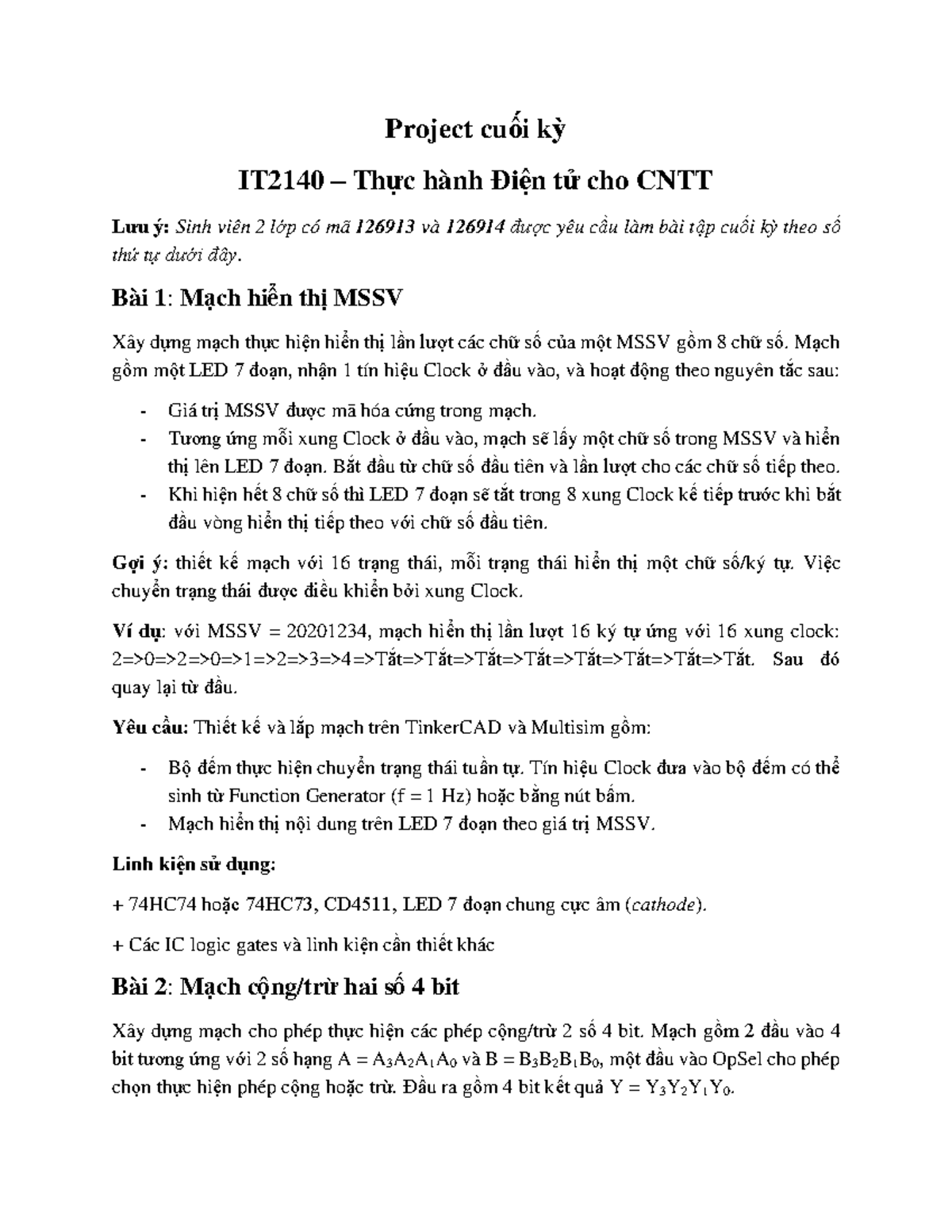 Danh-sách-bài-tập-cuối-kỳ-final-ver điện tử cho cntt - Project cuối kỳ ...