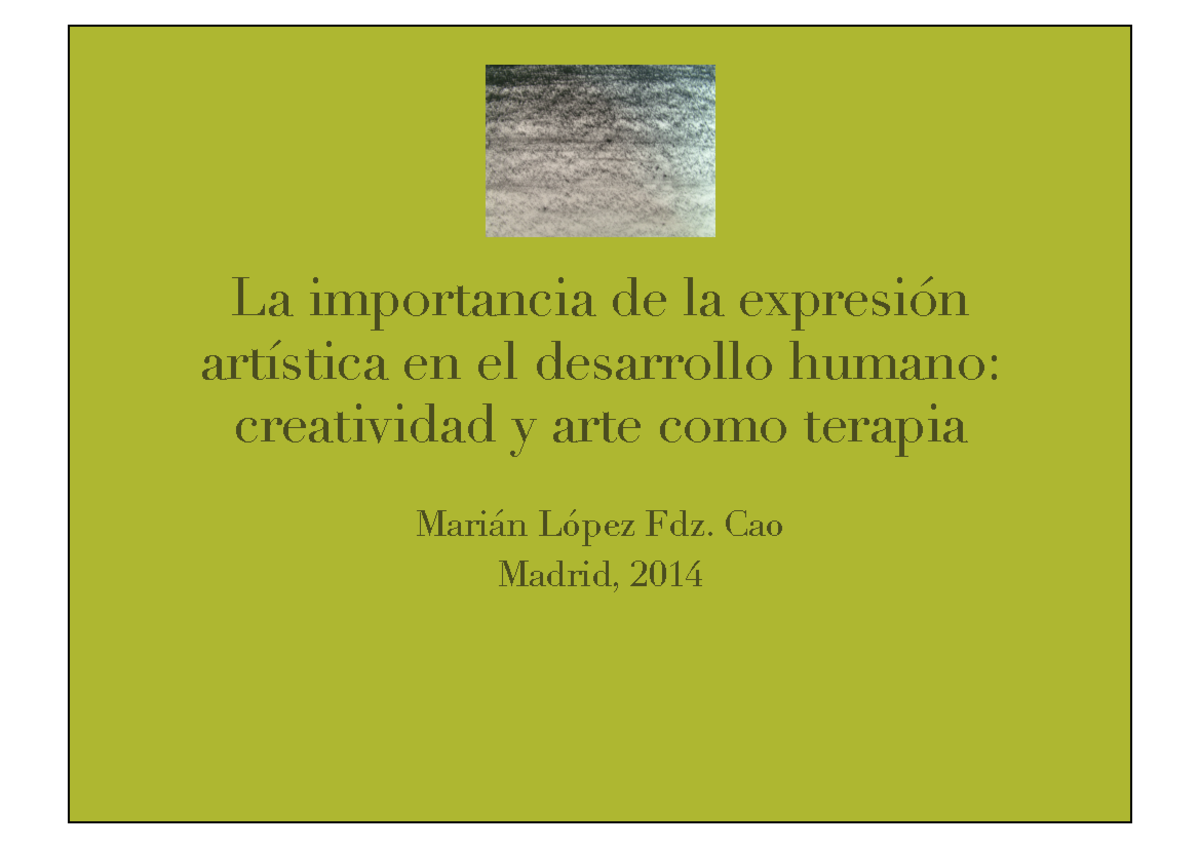 Expresiones artisticas - La importancia de la expresión artística en el ...