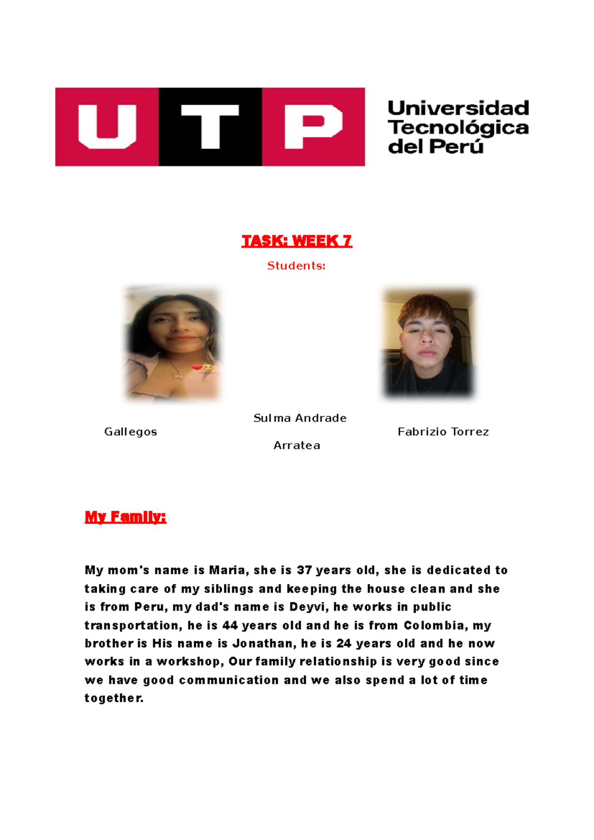 TASK 7 Fabrizio Torrez Arratea - TASK: WEEK 7 Students: Sulma Andrade ...