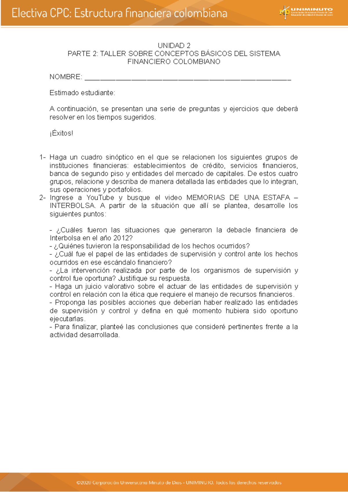 52009 1606 Uni2 Act4 Parte 2 Tal Sob Con Bas Sis Fin1 - UNIDAD 2 PARTE ...