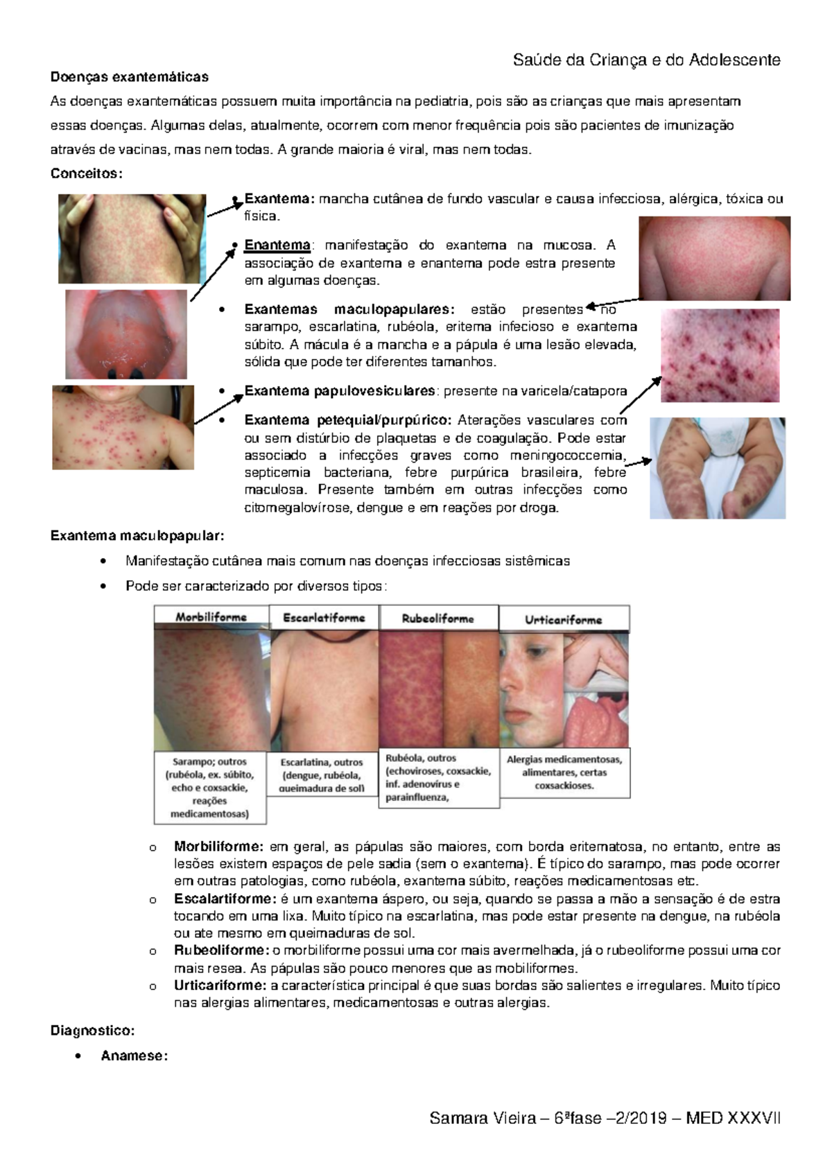 4 Doen Ã§as Exantem Ã¡ticas - Doenças exantemáticas As doenças ...