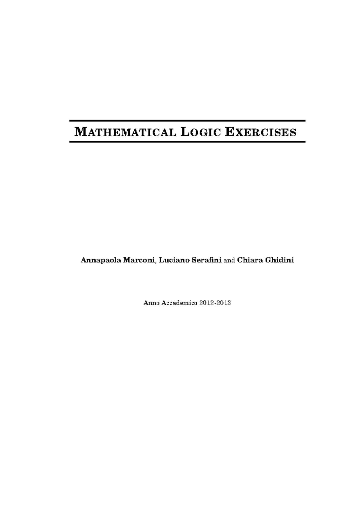 Logic Problem Get Logic Problems Mathematical Logic Exercises